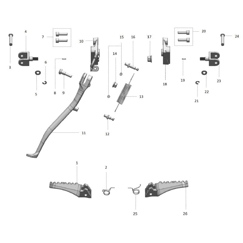 Talaria X3 Foot Pegs – Silent Cycle
